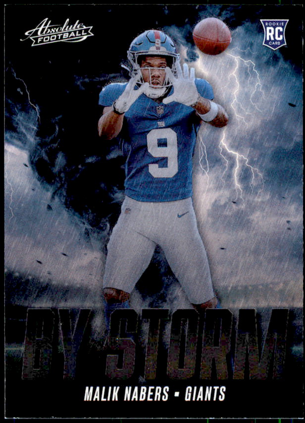 2024 Absolute Malik Nabers #BS-MNS Football Card