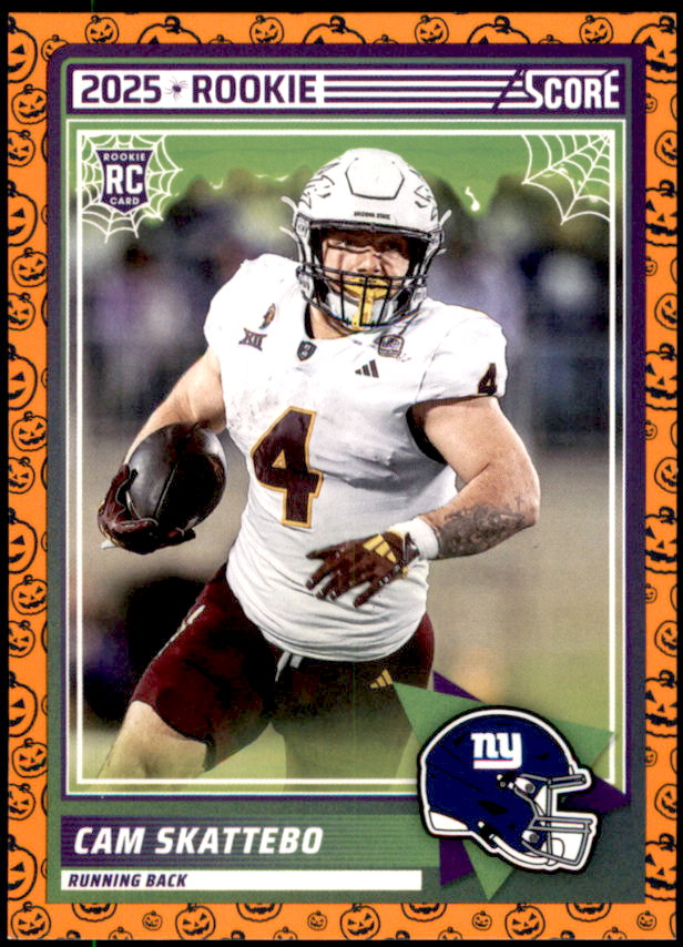2025 Score-A-Treat Cam Skattebo #1 Football Card