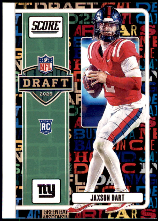 2025 Score Jaxson Dart #18 Football Card