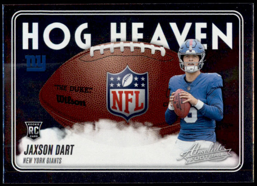 2025 Absolute Jaxson Dart #HH-JDT Football Card